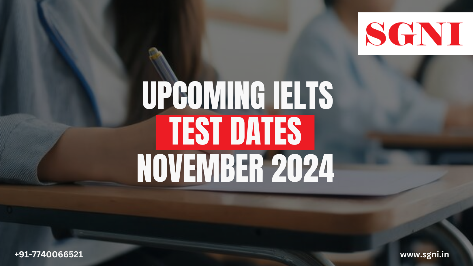Upcoming IELTS Test Dates in November 2024: Prepare and Book Your Spot Now!